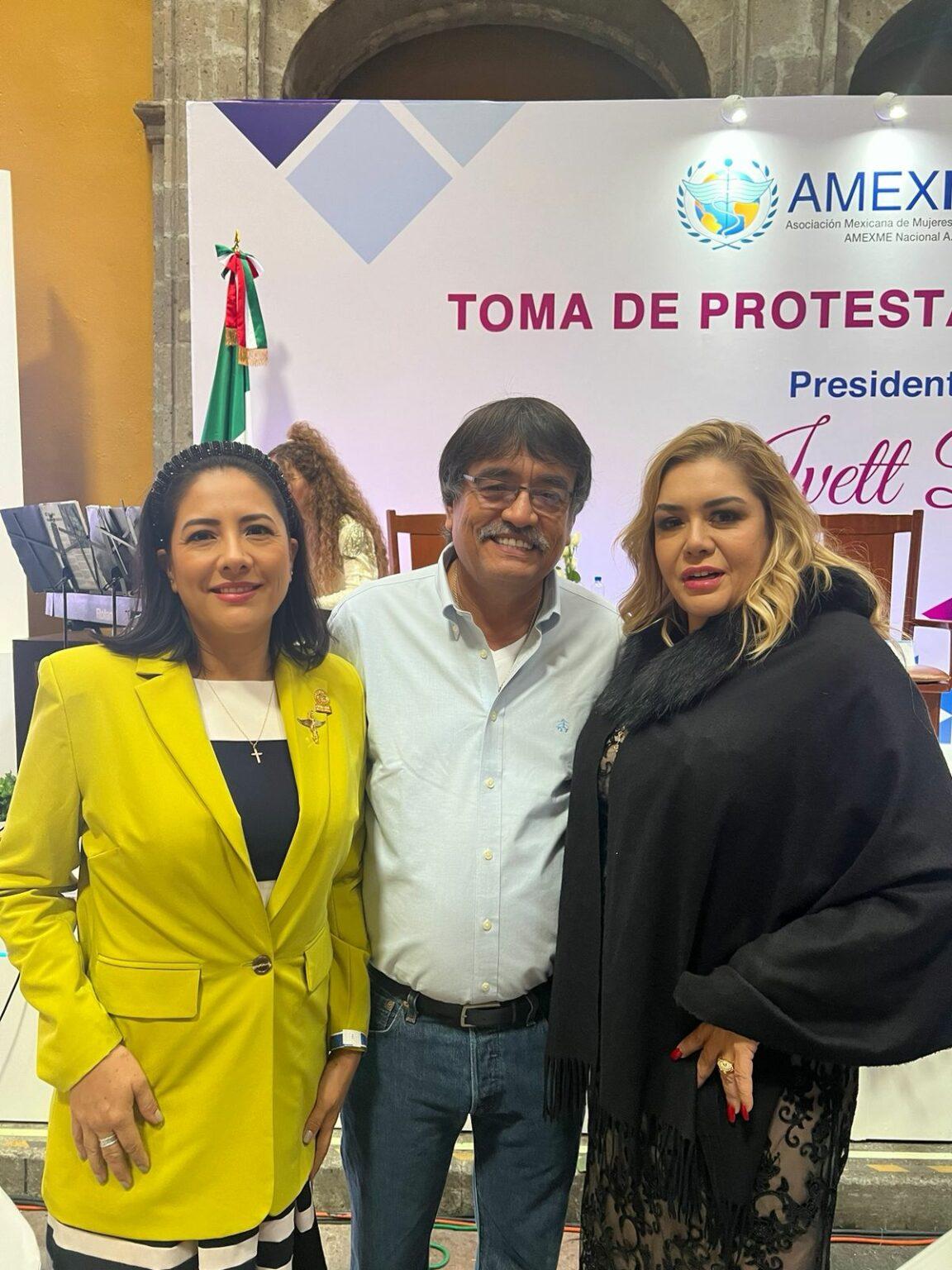 La empresaria Elba Castillo, asistió a la toma de protesta de Ivette ...